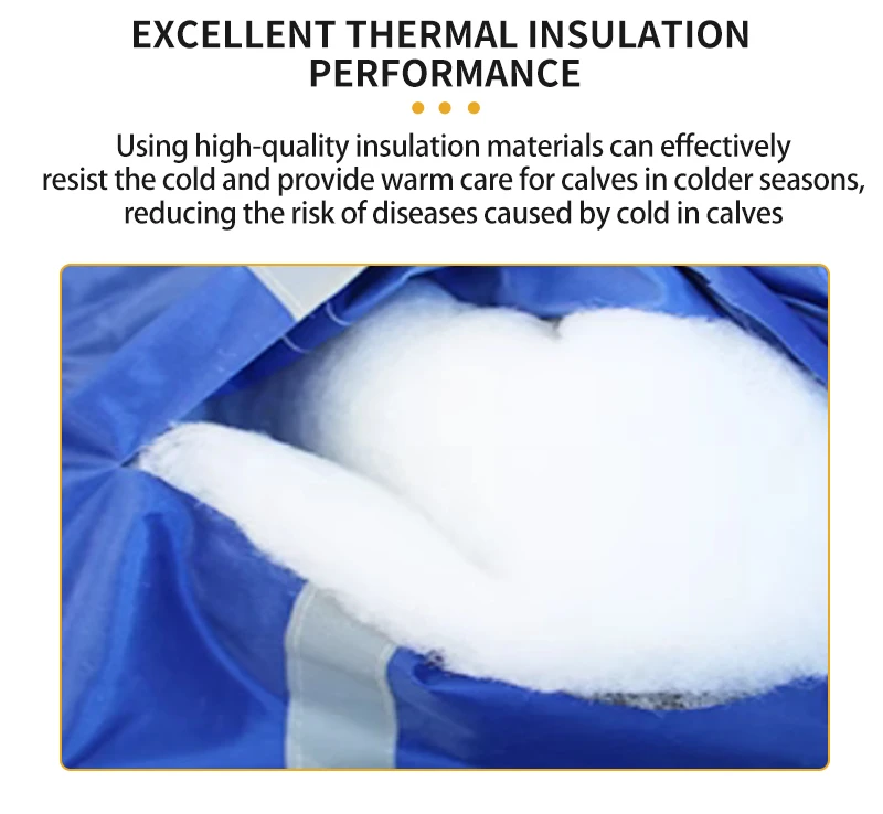 Oxford Fabric Calf Vest New Born Calf Thermal Suit Windproof Waterproof ...