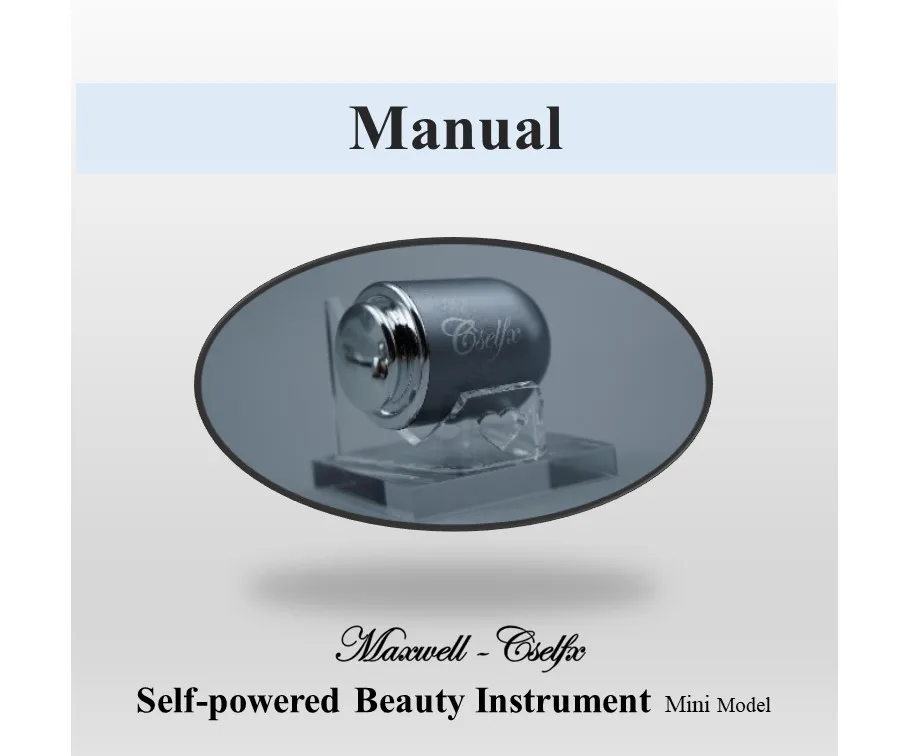 Maxwell-cselfx Beauty Instrument Self-powered Beauty Instrument Anti ...