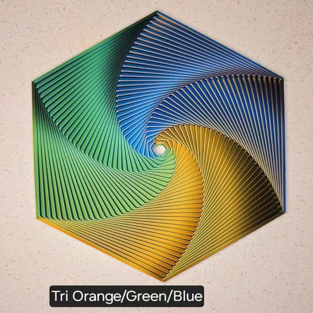 Fractal Fidget Hexagon 3D Printed Hexagon Fidget Toy Infinity Cube ...