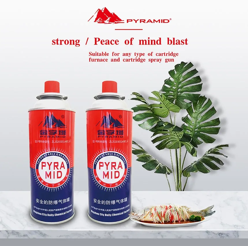 220g Butane Gas Cartridge - Perfect for Outdoor BBQ