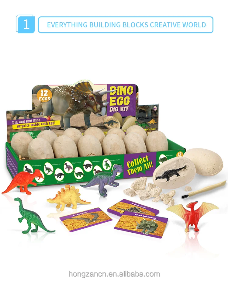 Educational Toys For Kids 2023 Hot Selling Dino Mage Egg Excavation ...