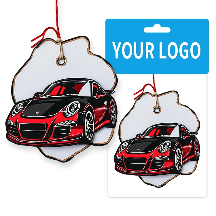 Nature Aromatic Fragrant Custom Logo Hanging Car Air Freshener Luxury ...