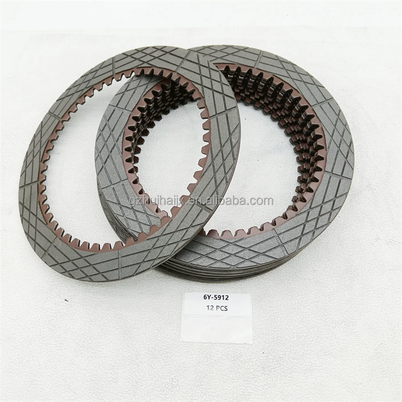 Excavator Spare Parts Paper Base Friction Disc Clutch Disc 714-12-19711 ...