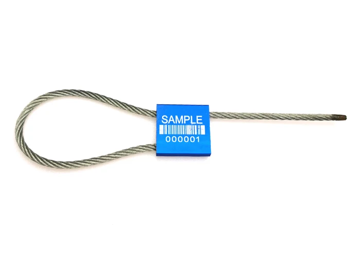 Iso 17712 High Security Steel Wire Numbered Customs Cable Seal - Buy ...