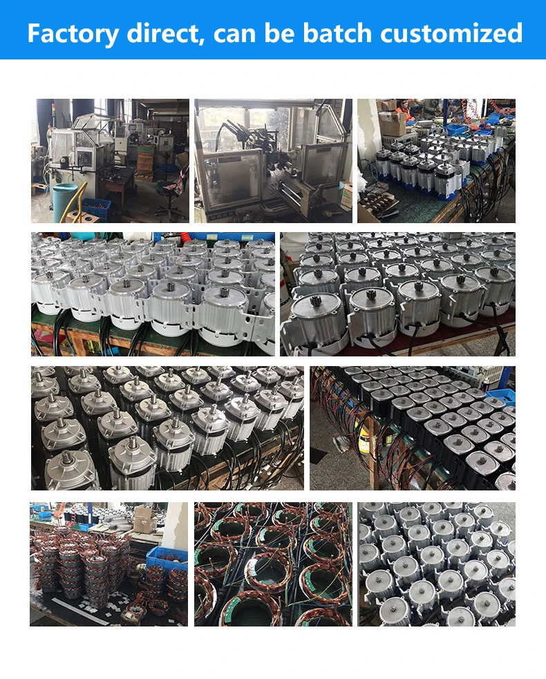 High Power DC Brushless Motor - 2200W, 5000RPM for Marine