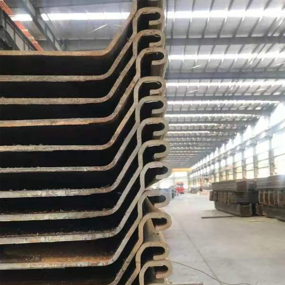 High Quality Cold Formed U Shaped Sheet Piling Steel Sheet Pile for ...