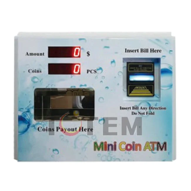 Coin And Bill Acceptor/wall Mounted Coin/token Changer Money Change ...
