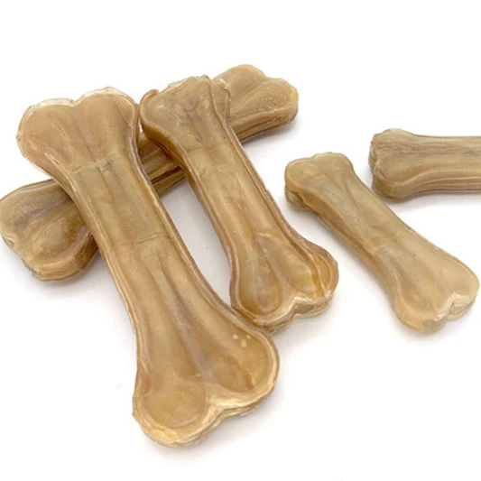 Wholesale Manufacturer 15Cm Cow Skin Bone Pressing Pet Products Snacks ...