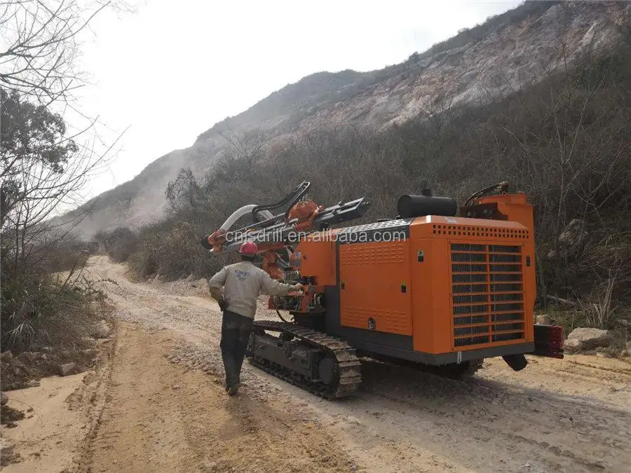 Js-416-1 Full Hydraulic And Pneumatic Surface Separated Dth Drill Rig ...