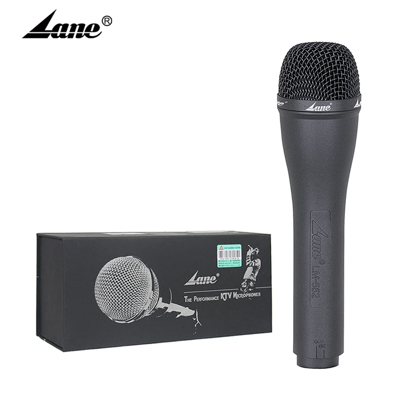 Lane Lm-552 Best Price Best Microphone With Wires Professional For Ktv ...