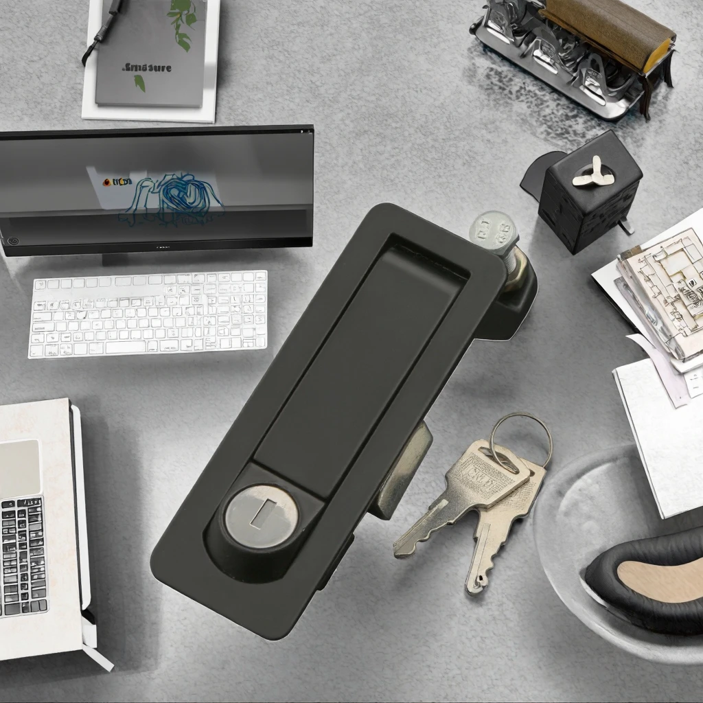 Tuoxin Ms818 Zinc Alloy Cabinet Handle Lock With Key - Oem | Wholesale