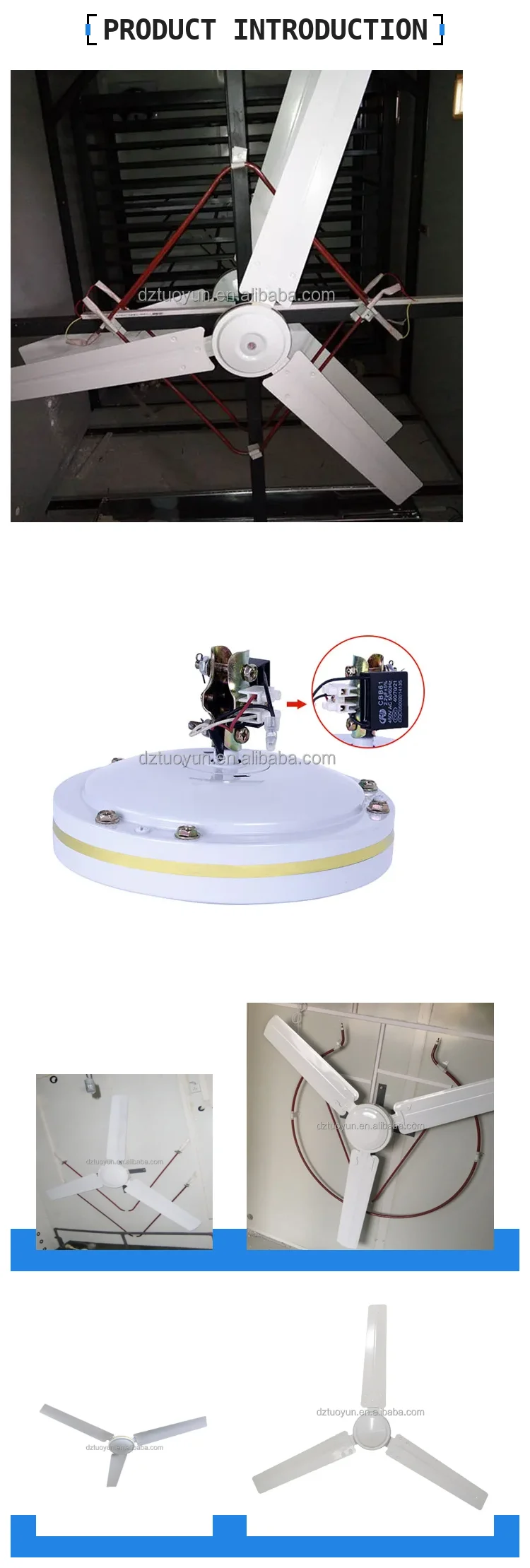 Tuoyun Recommend Ventilation Small-sized Incubator 25 Cm Fan For Egg ...