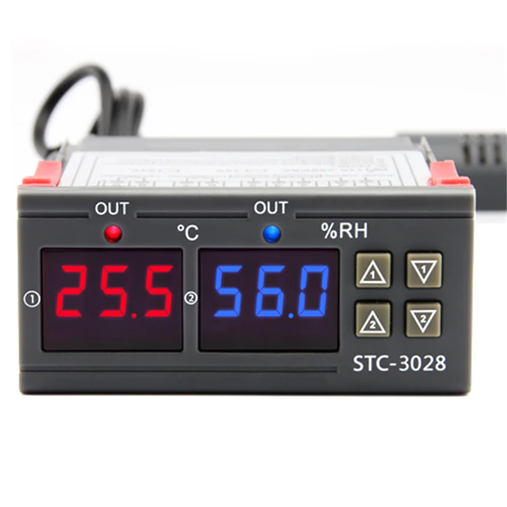Thermoregulator Incubator 220V/24V/12V LCD Display Digital Thermostat ...