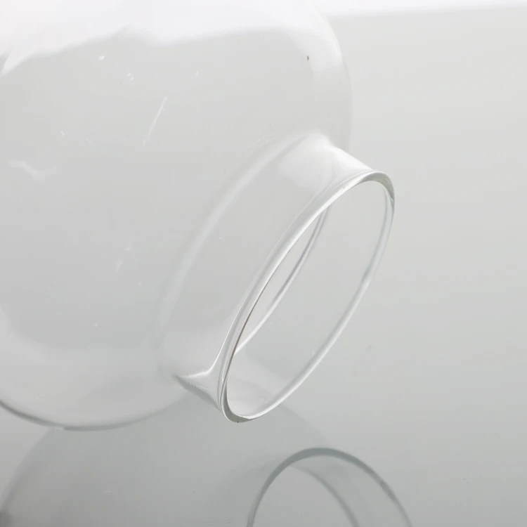 Supply Clear Glass Oil Lamp Shade Standard Simple Cheap Glass Candle ...