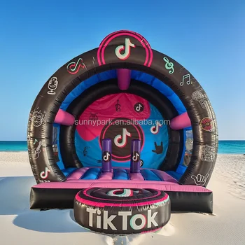 Commercial Tik Tok Bouncing Castle Jumping Castle Inflatable Bouncer ...