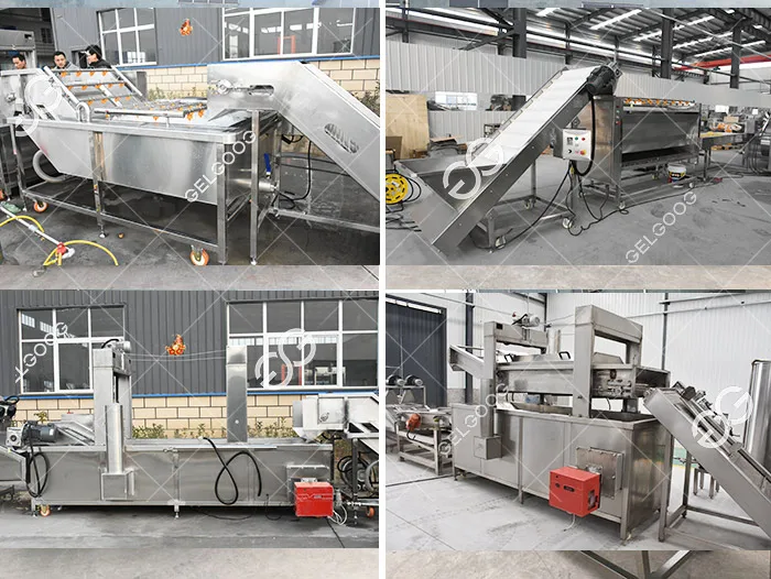 Manufacturing Frying Production Line Fresh Frozen French Fries Sticks