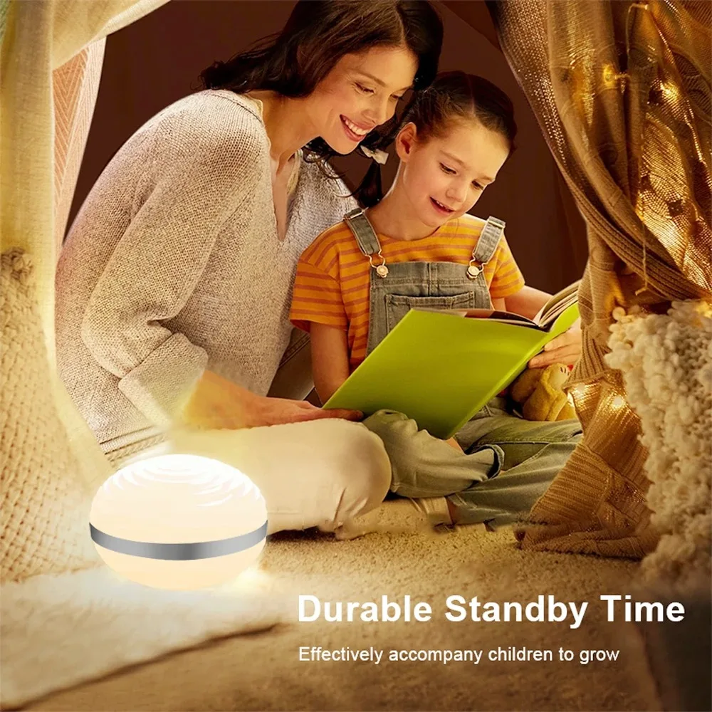 Rgb Bluetooth Touch Sensor Saturn Led Night Light 5v Usb Chargeable ...