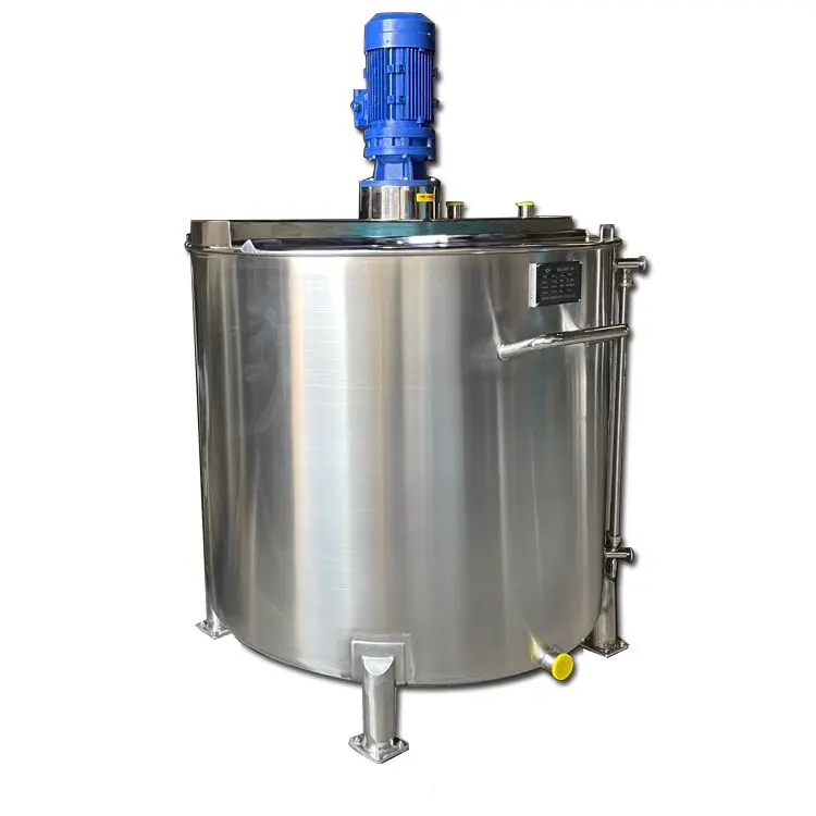500 Liter Stainless Steel Liquid Fertilizer Chicken Feed Mixing Tank ...