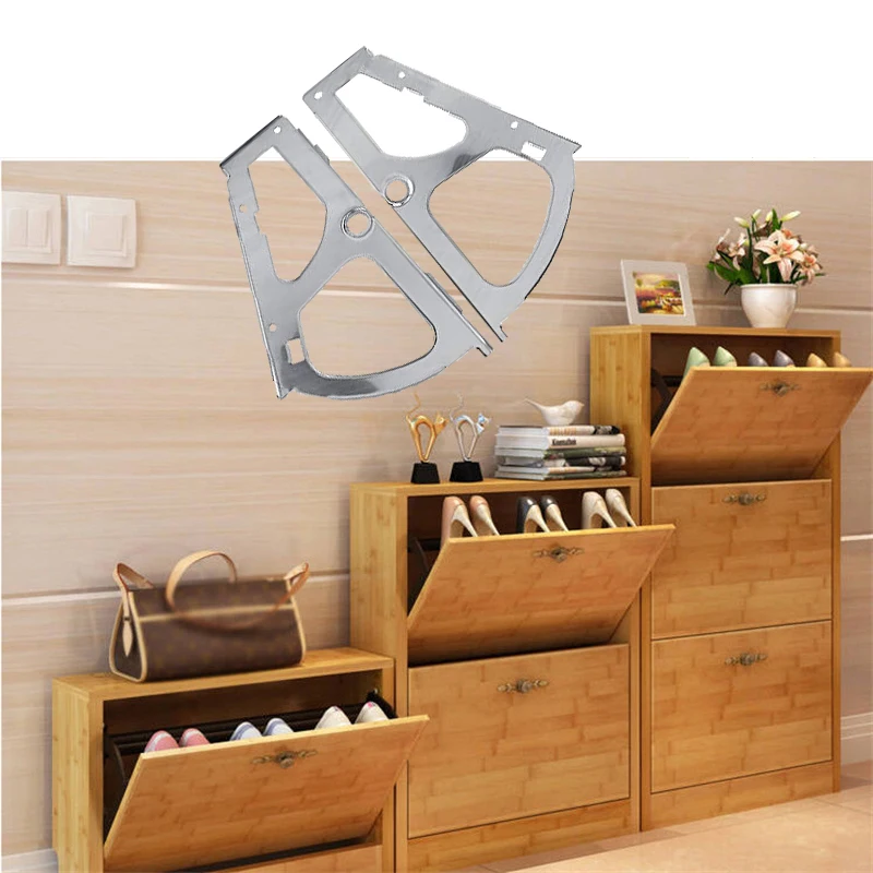 Shoes Cabinet Flip Frame Shoe Rack Hinges Flip Drawer Hinge Stainless ...