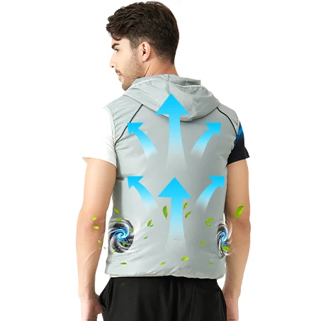 Cooling Fan Jacket - Heatstroke Prevention & Sun Protection