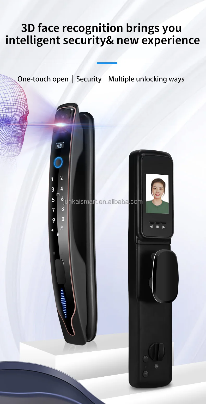 Electronic Lock Smart Door Lock With Camera Promotion Fingerprint Door ...