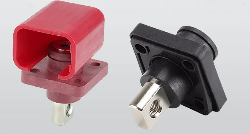 300a Electric Vehicle Pure Connector Through-type Terminal All Copper ...