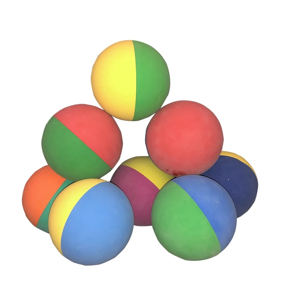 High Quality Double Color High Bounce 6cm Squash Balls