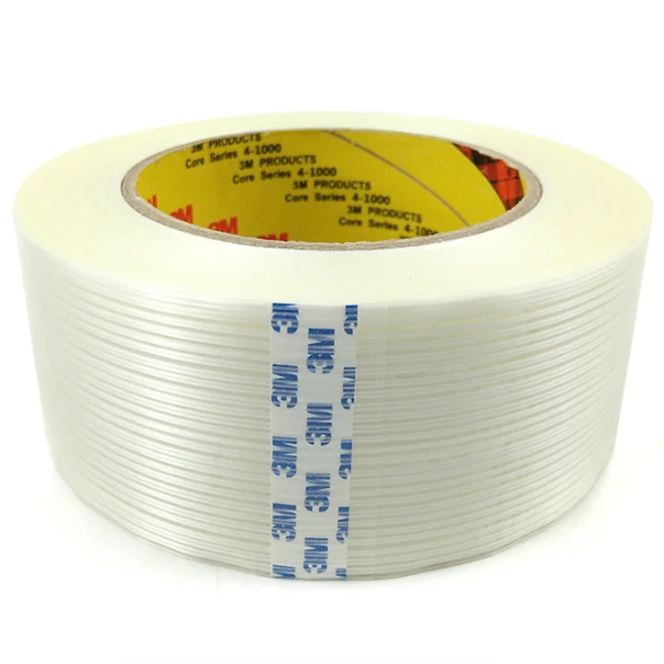 Heavy Duty 3m 8915 Fiber Shipping Clear Self Adhesive Strapping ...