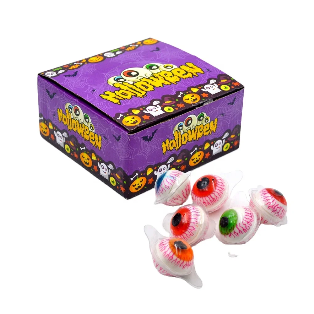 Scary Panic Eye Ball Soft Gummy Candy - Perfect for Halloween
