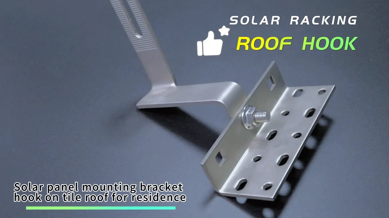 Solar Roof Mounting Structure Solar Tile Hook - Buy Solar Panel Hook ...