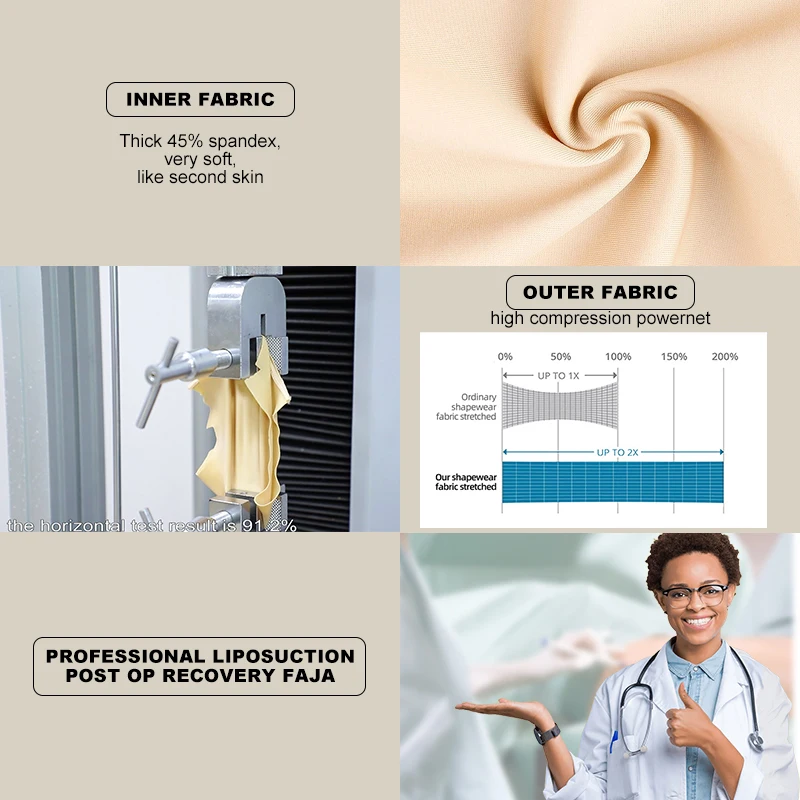 Post Op Fajas Colombianas Reloj De Arena High Compression Fajas ...