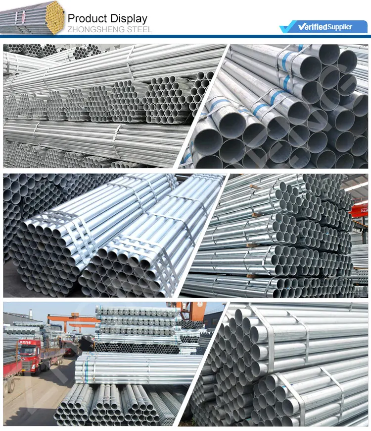 Astm A135 A795 Erw 400mm Galvanized Carbon Steel Pipe 4 Inch Thin Wall ...