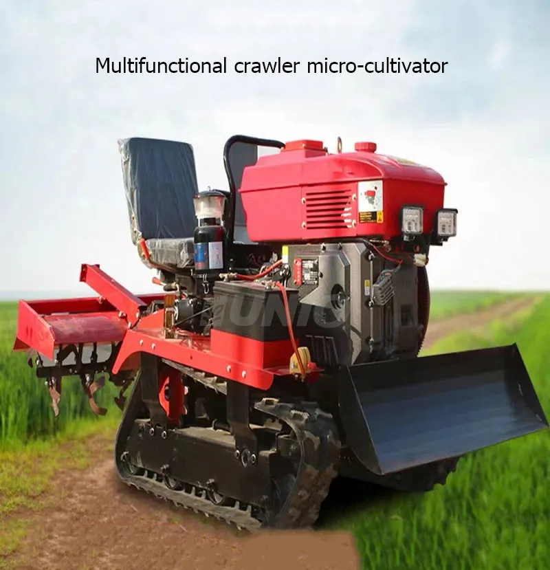 Rotary Hoe Tiller Cultivator - High Productivity Farm Machinery