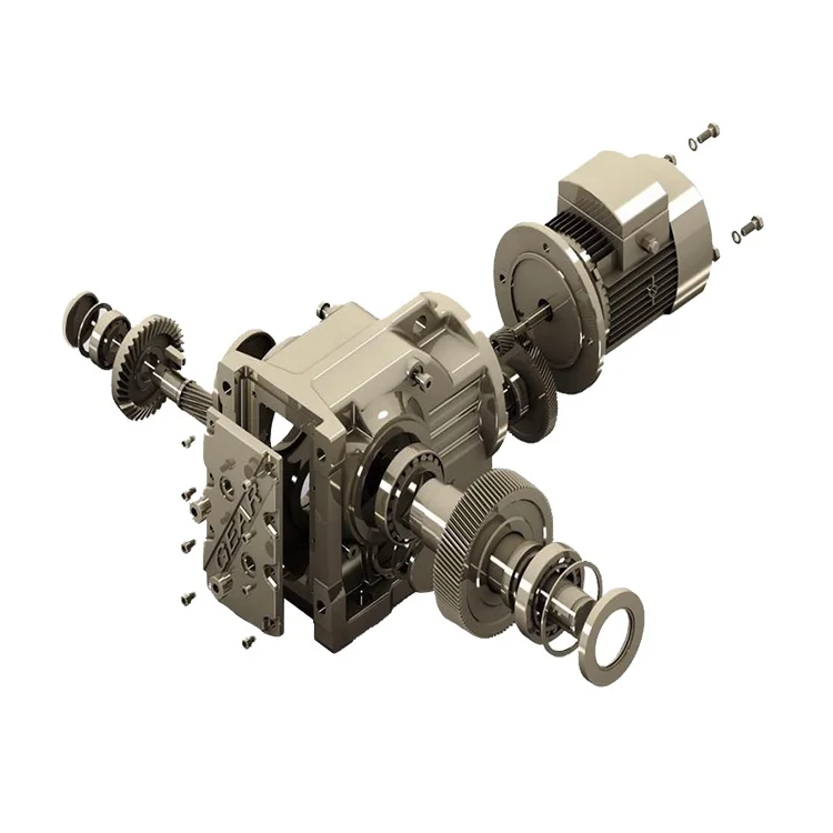 Right Angle Bevel Gearbox Helical Gear Gearbox - Buy T Gearbox Long ...
