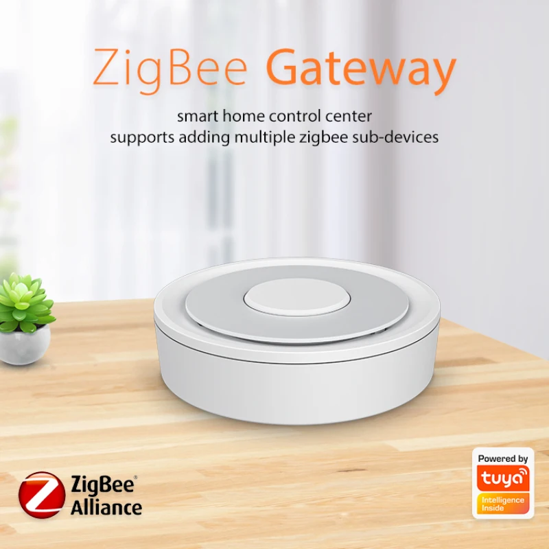 Tuya Zigbee Hub Home Kit Smart Wireless Gateway Smart Home Bridge ...