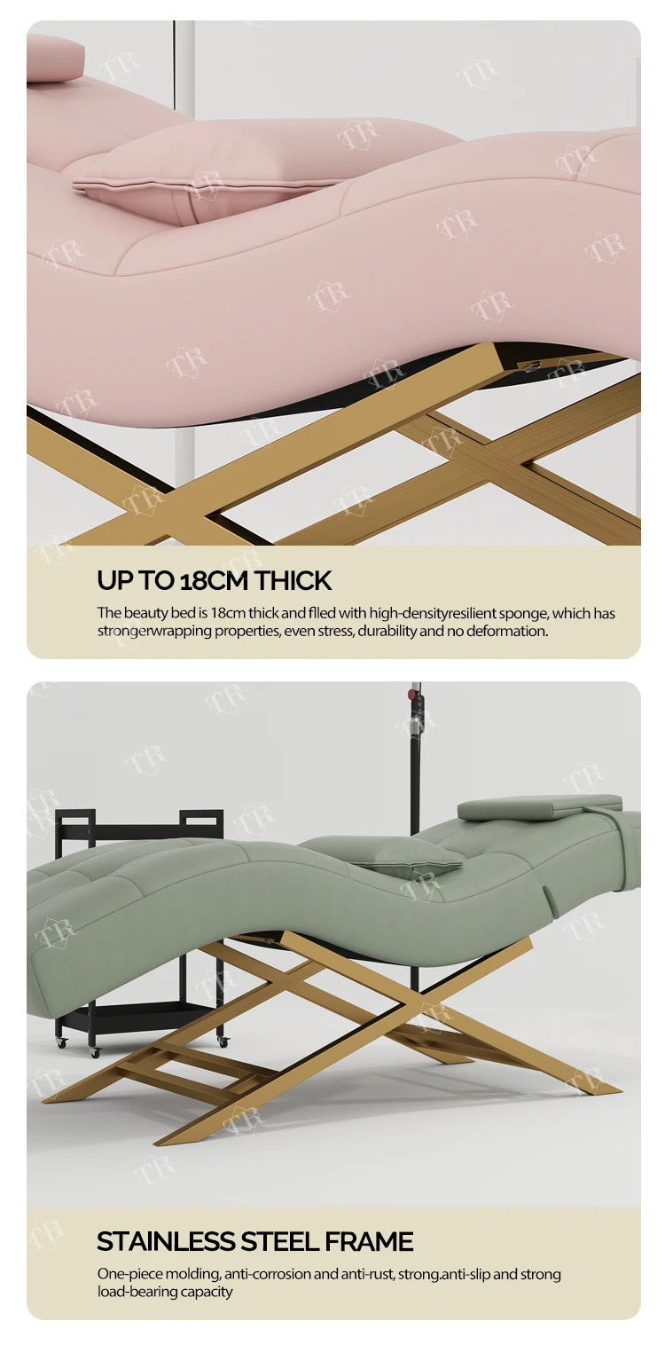 Turri Luxury Curved Lash Chair - Perfect for Spa Treatments