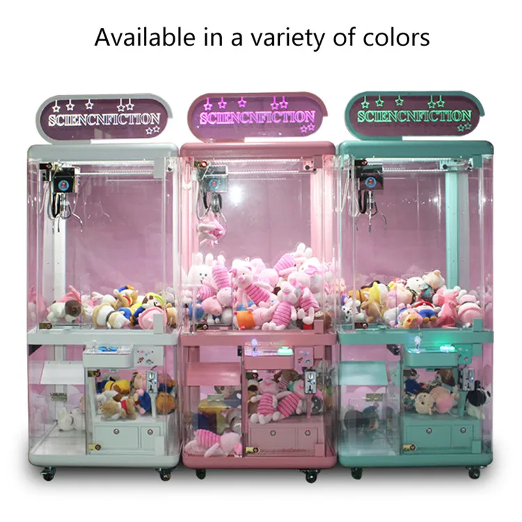 Big Claw Machines 2 Player Doll Catching Machine Joystick Arcade Crane ...