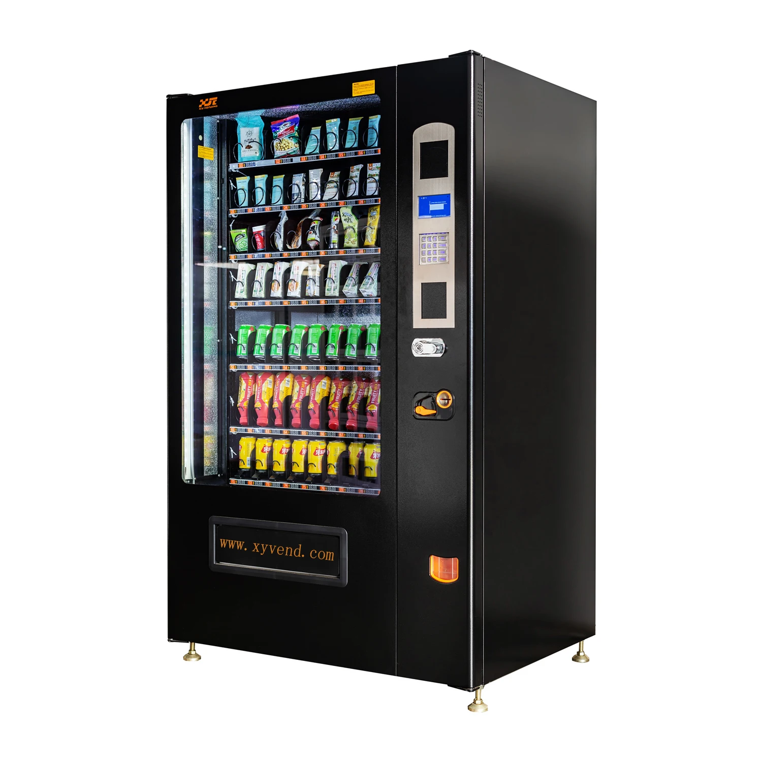 XY Elevator Salad Healthy Food Vending Machine with Touch Screen