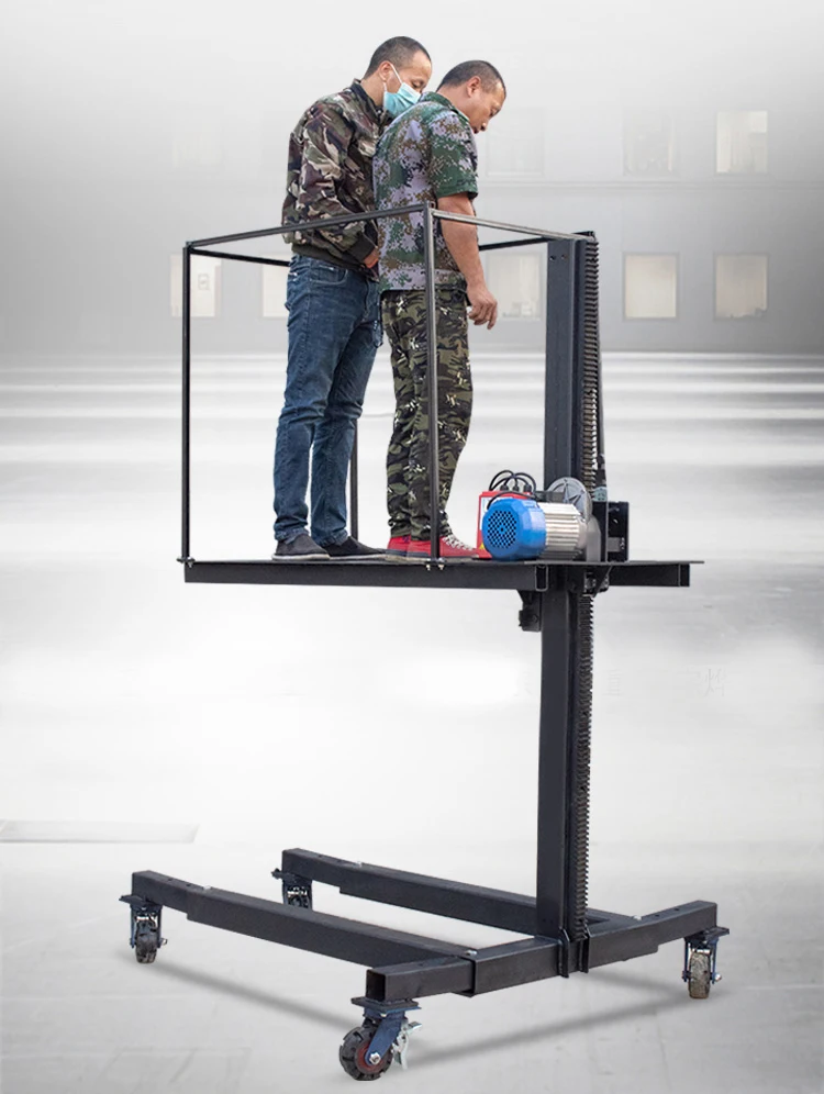 Electric Scaffold Lift 4 Meters - Remote Control Mobility