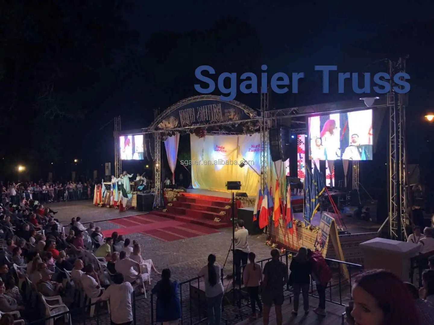 Aluminum Truss Towers for Display Screens - Durable & Versatile