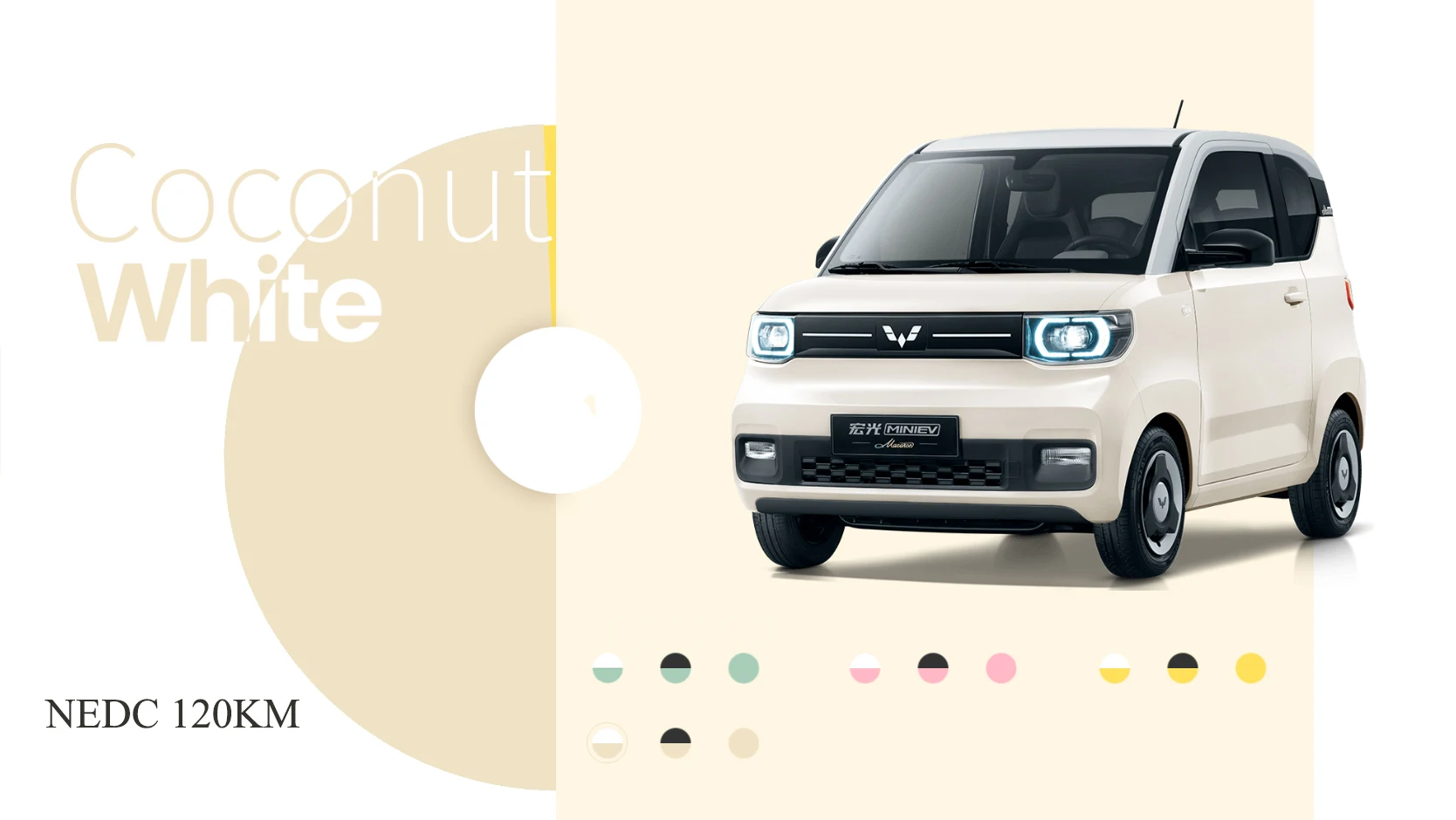 In Stock Wuling Hongguang Mini Electric Car Multi-colors 4 Seats ...