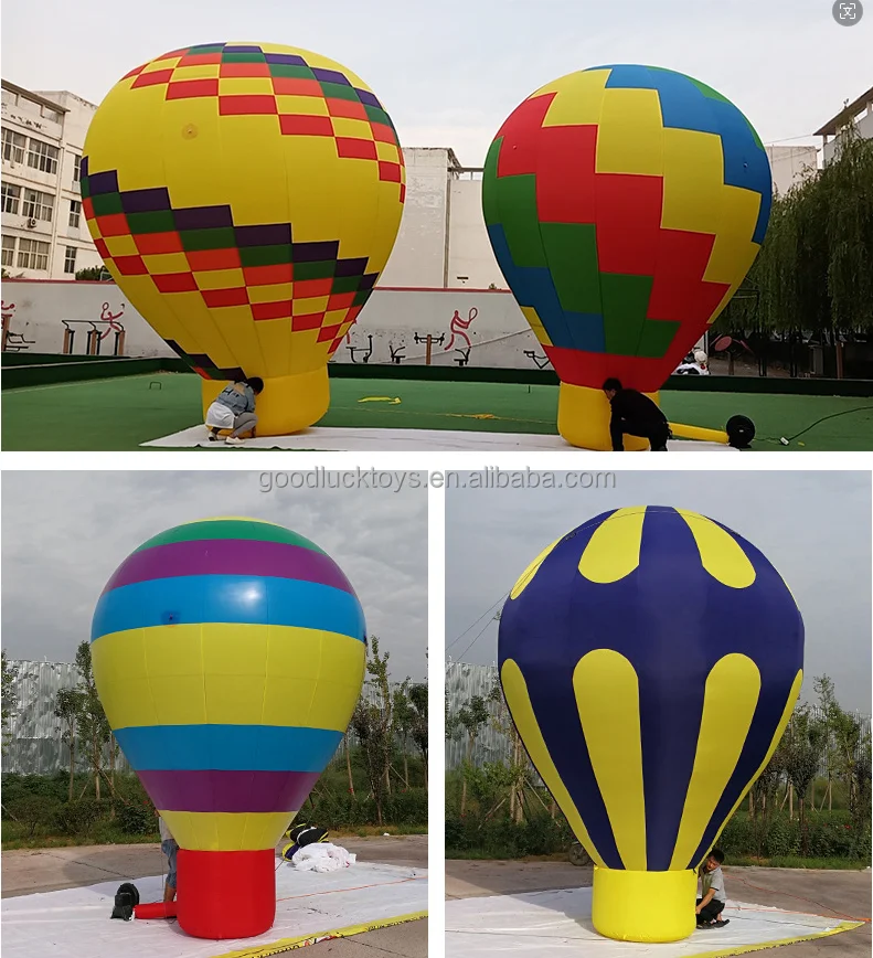 GoodLuck Custom Gigantic Inflatable Advertising Hot Air Balloon Replica ...