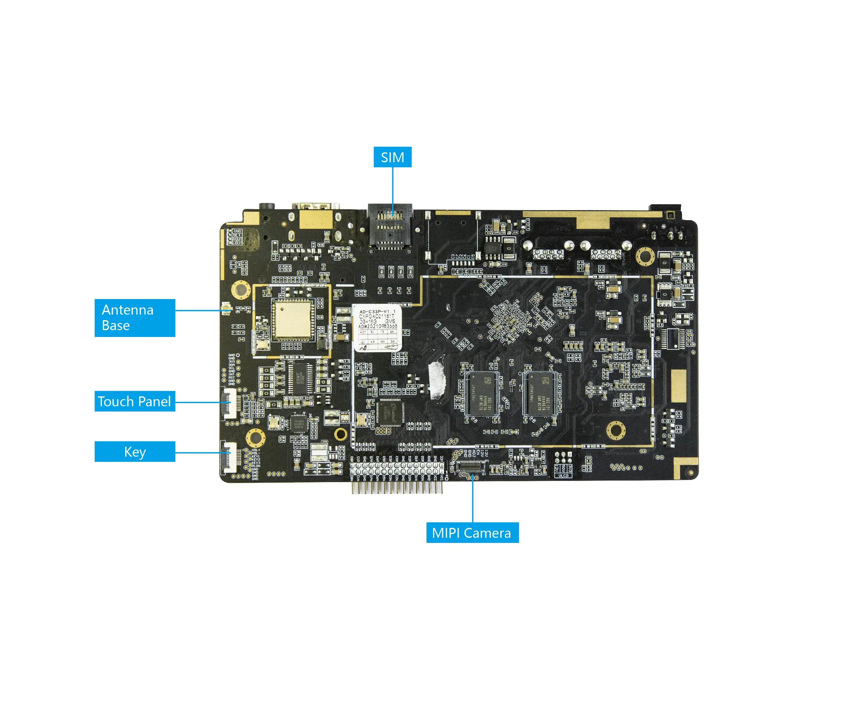 Rockchip RK3568 Android 11 OS Embedded Board for Commercial Advertising ...