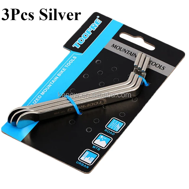 3pcs Cycling Tire Lever Pry Up Tool Mountain Bicycle Type Metal Pry Bar ...