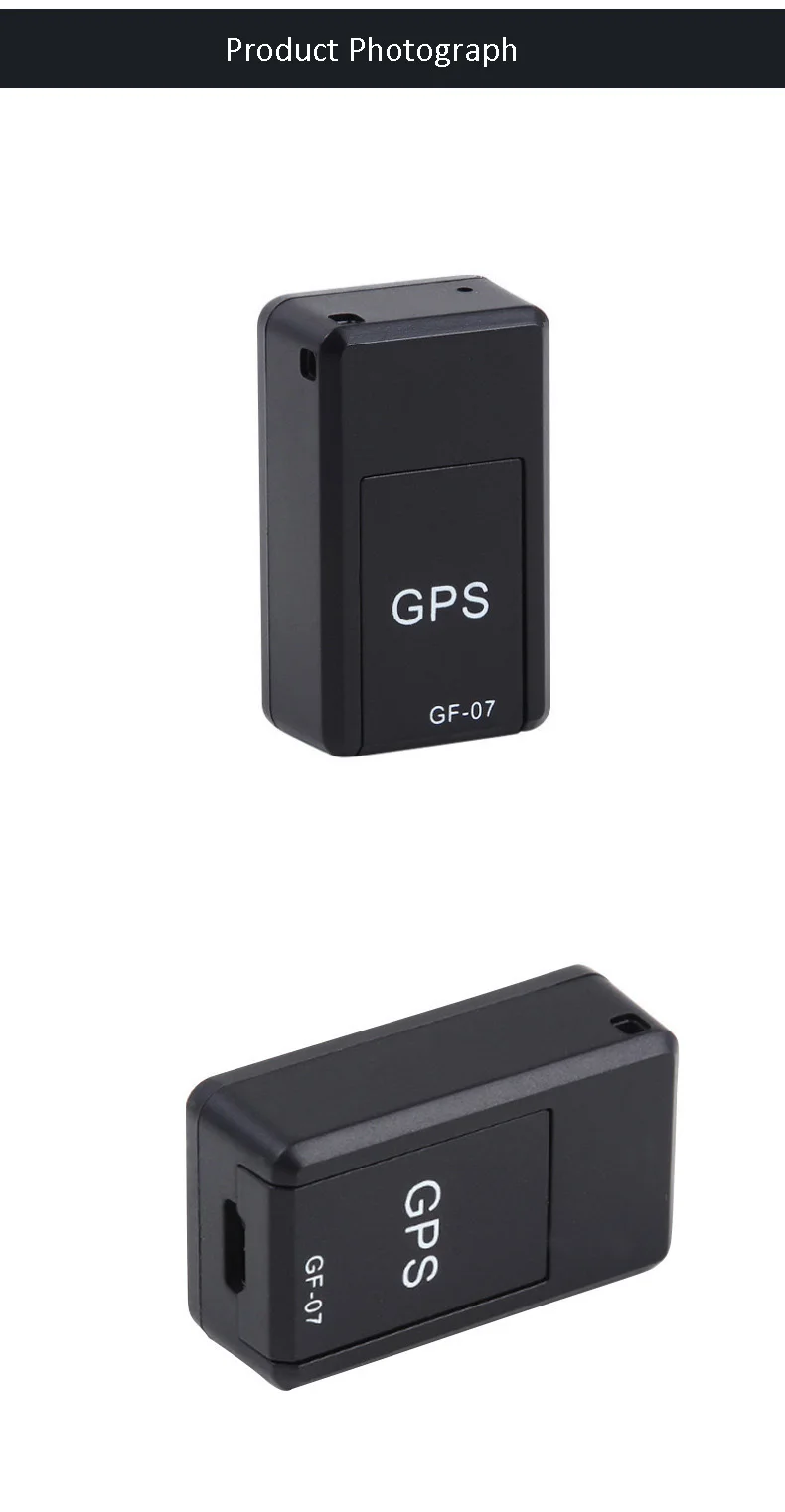GF07 Mini Personal Location Tracker - Real Time GPS Pet Tracker