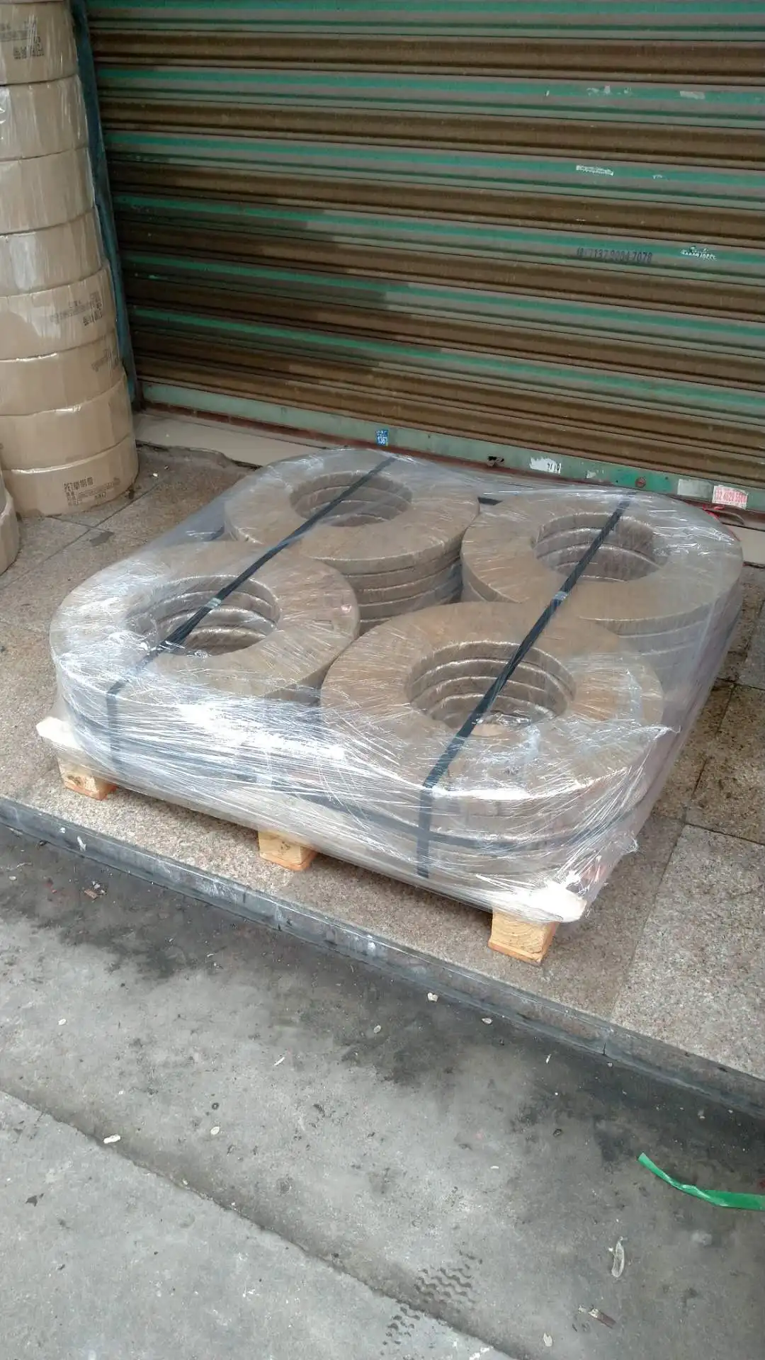 Custom Color Polyester Pet Pallet Packing Plastic Steel Strapping Rolls ...