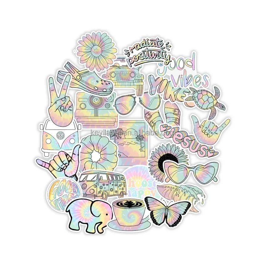 Waterproof Personal Cartoon Individual Logo Sheet Label Sticker - Buy ...