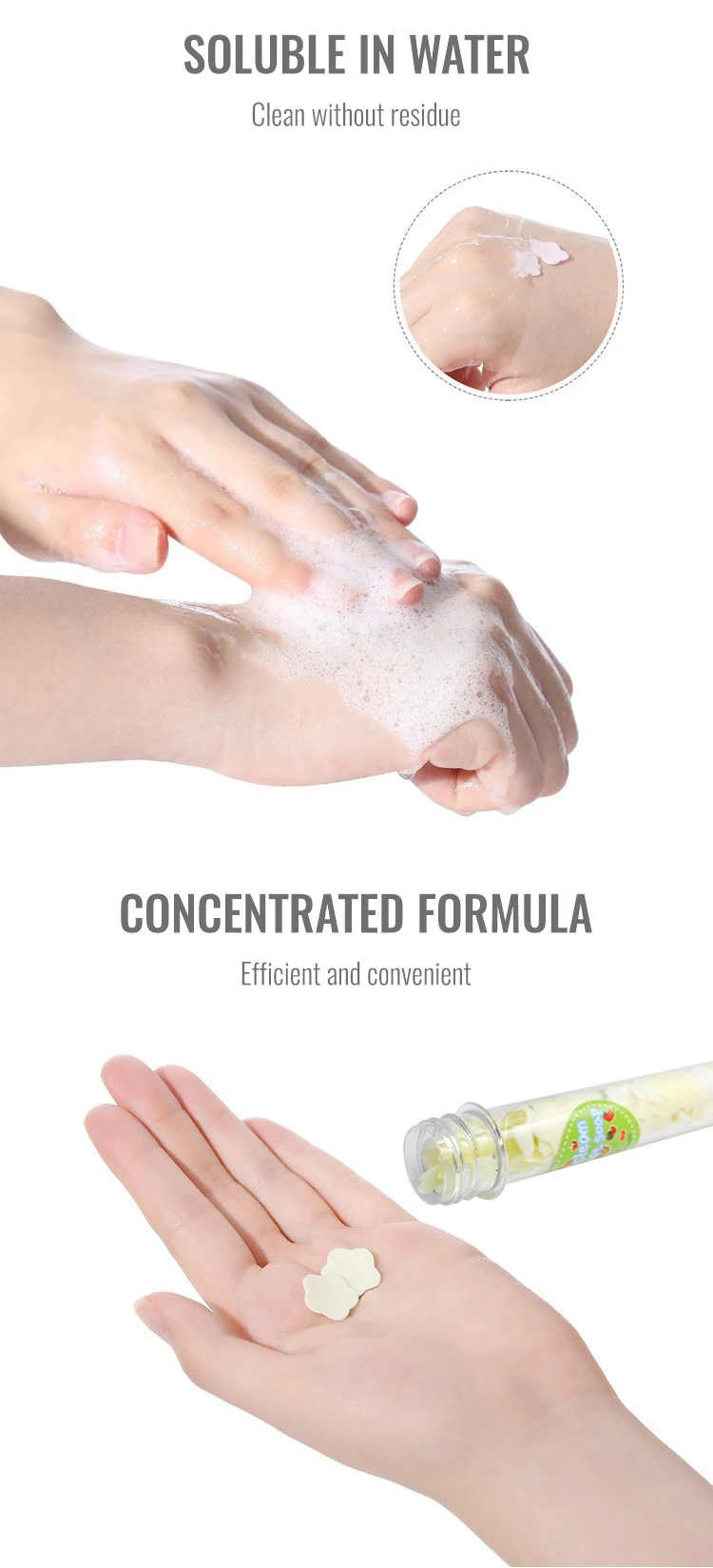 Hand Washing Paper Soap Sheet - Travel Supplies & Disinfecting Soap Paper