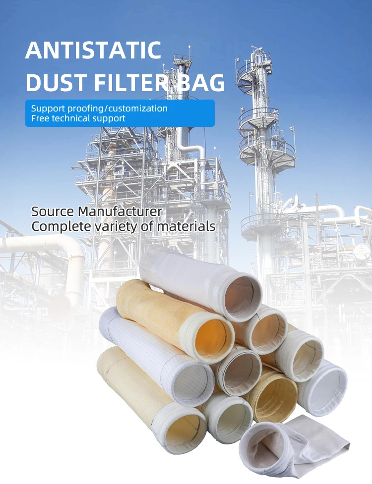 Tri-star Dust Collector Polyester Staple Filter Cloth Covering Material ...