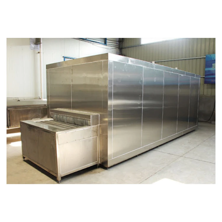 Automatic Stainless Steel Individual Quick Freezing Tunnel Freezer ...